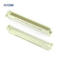 China DIN 41612 Eurocard 50 Pin Male Connector Straight PCB 2.54mm Pitch 2 Rows for sale