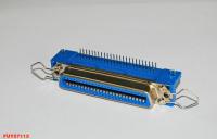 China 36 Pin Centronic Female Right Angle PCB Connector for Printers - 2.16mm Centerline, 5A Current Rating for sale