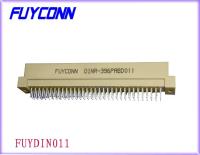 China Euro DIN 41612 Connector PCB Vertical 3 Row 96 Pin Male Right Angle 2.54mm for sale
