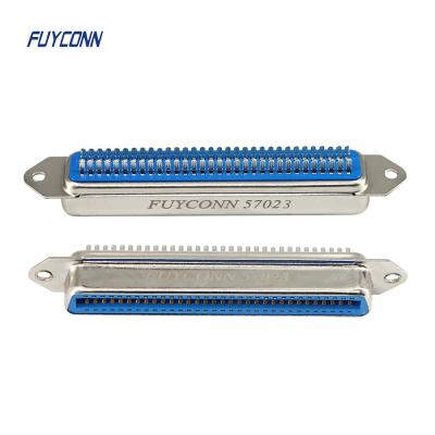 China 64 Pin Parallel Centronics Connector Champ Easy Type Solder Cup Female for sale