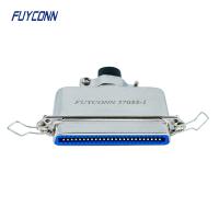 China DDK 57-60 Centronics Connector Solder Cup 14 24 36 50 Pin Female Metal Hood for sale