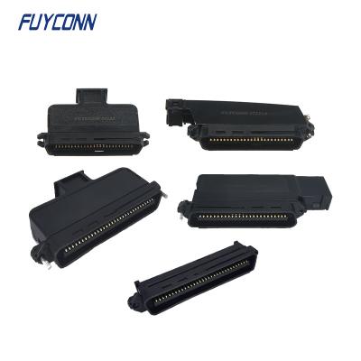 China TYCO AMP RJ21 Male Centronics Connector IDC 50pin 64pin with Plastic Hood 2.16mm for sale