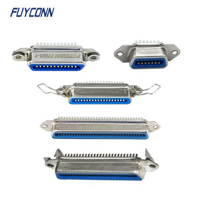 China Female Solder Cup Centronic Connector 14pin 24pin 36pin 50pin 64pin 2.16mm for sale