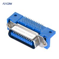 China IEEE 488 GPIB Centronic Connector 24 Pin Male Female PCB Right Angle 2.16mm Pitch for sale