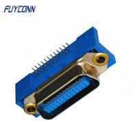 China IEEE 488 GPIB Centronic Connector 24 Pin Male Female PCB Right Angle 2.16mm Pitch for sale