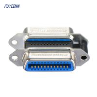 China IEEE 488 GPIB Centronic Connector 24 Pin Male Female PCB Right Angle 2.16mm Pitch for sale