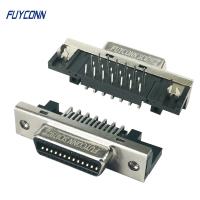China Right Angle SCSI Connector PCB 50pin 68pin 100pin Female 1A for sale