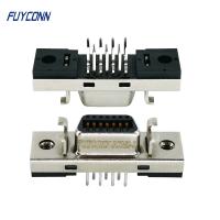 China Straight PCB SCSI Female Servo Connector 14pin to 100pin 1A 500V for sale