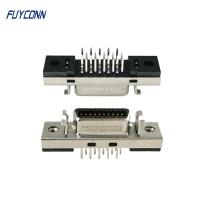China Straight PCB SCSI Female Servo Connector 14pin to 100pin 1A 500V for sale