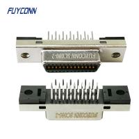 China PCB Straight SCSI Connector Female 50pin 1.27mm Pitch Vertical Mount for Servo Systems for sale
