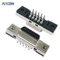 China PCB Straight SCSI Connector Female 50pin 1.27mm Pitch Vertical Mount for Servo Systems for sale