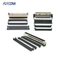 China IDC Crimping Cable Male MDR Connector 1.27mm 68pin 100pin SCSI Connector for sale