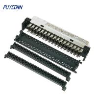 China IDC Crimping Cable Male MDR Connector 1.27mm 68pin 100pin SCSI Connector for sale