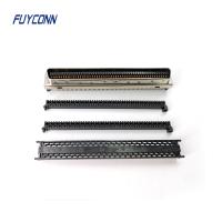 China IDC Crimping Cable Male MDR Connector 1.27mm 68pin 100pin SCSI Connector for sale