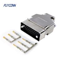 China 34-Pin V.35 Right Angle PCB Connector - Female/Male Crimping Type with 7A Current Rating for sale