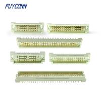 China DIN 41612 Connector Male 3 Rows 48 Pin Vertical PCB Eurocard 2.54mm Pitch for sale