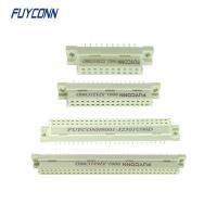 China DIN41612 2 Row Female Straight Eurocard Connector 20 32 50 64 Pin PCB for sale