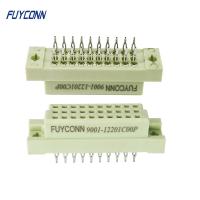 China DIN 41612 Eurocard Connector Female 3 Rows 30pin 48pin 96pin Press Pin Solderless for sale