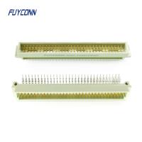 China DIN 41612 96 Pin 3 Row Right Angle Male PCB Eurocard Connector 2.54mm Pitch for sale