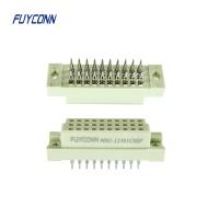 China DIN41612 96pin 3 Row Straight Female Eurocard Connector 2.54mm Pitch for sale