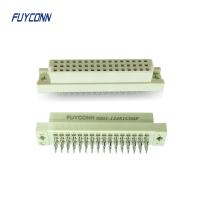 China DIN41612 96pin 3 Row Straight Female Eurocard Connector 2.54mm Pitch for sale