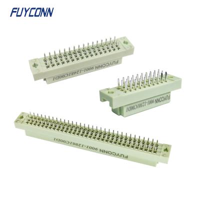China DIN41612 96pin 3 Row Straight Female Eurocard Connector 2.54mm Pitch for sale