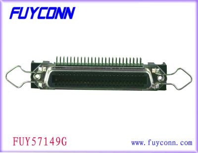 China Female 24 Pin Centronics PCB Connector with 2.16mm Centerline and 5A Current Rating for Industrial Applications for sale
