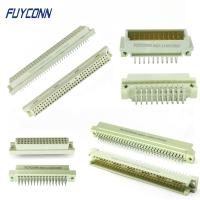 China DIN 41612 Connector 96 Pin Right Angle Male PCB Eurocard Connector 2.54mm Pitch for sale