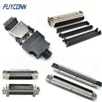 China 68 Pin SCSI MDR Connector Male Type 1A 500V for Cable Application for sale