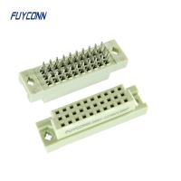 China DIN 41612 Female Eurocard Connector 3 Rows 30 Pin Solderless Press Pin 2.54mm for sale