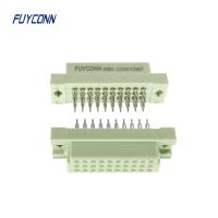 China DIN 41612 Female Eurocard Connector 3 Rows 30 Pin Solderless Press Pin 2.54mm for sale