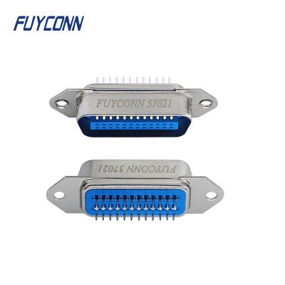 China 24pin Centronics Connector , 2.16mm Male Vertical PCB Connector for sale