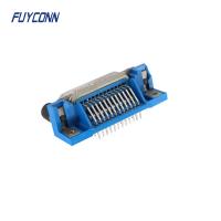 China 24pin IEEE-488 Female Right Angle PCB Centronic Connector 24 Way for sale