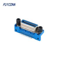China 24pin IEEE-488 Female Right Angle PCB Centronic Connector 24 Way for sale
