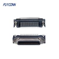 China Low Profile Female Centronics Connector 90 Degree PCB 50pin 36pin 24pin 14pin for sale