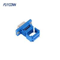 China 9pin IDC Crimping Ribbon Cable Female D SUB Connector ROHS Certified 2.74mm Pitch for sale