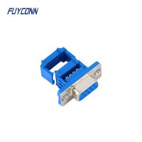 China 9pin IDC Crimping Ribbon Cable Female D SUB Connector ROHS Certified 2.74mm Pitch for sale