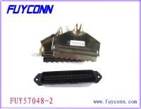 China 180 Degree Centronics Connector 50 Pin Male Plug IDC Champ RJ21 Shielded for sale