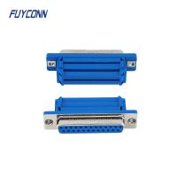 China 25pin Female IDC Ribbon D-SUB Connector 2 Row PBT Insulator Nickel Plating for sale