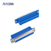 China D-SUB Ribbon Connector IDC Crimping 37Pin DB Female Connector 2 Rows PBT for sale