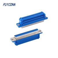 China D-SUB Ribbon Connector IDC Crimping 37Pin DB Female Connector 2 Rows PBT for sale
