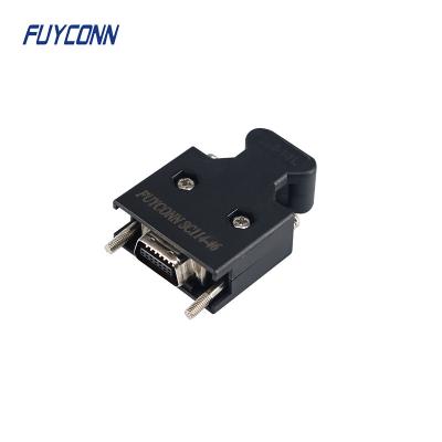 China 14 Pin Male SCSI Solder Connector MDR Mini D Ribbon I/O 1.27mm Pitch for sale