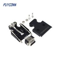 China 14 Pin Male SCSI Solder Connector MDR Mini D Ribbon I/O 1.27mm Pitch for sale