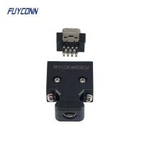 China 14 Pin Male SCSI Solder Connector MDR Mini D Ribbon I/O 1.27mm Pitch for sale