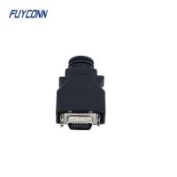 China 1.27mm SCSI 14 Pin Mini D Ribbon Connector Male Solder Servo 2A 1000V for sale