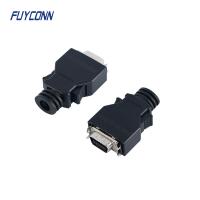 China 1.27mm SCSI 14 Pin Mini D Ribbon Connector Male Solder Servo 2A 1000V for sale