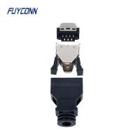 China 1.27mm SCSI 14 Pin Mini D Ribbon Connector Male Solder Servo 2A 1000V for sale