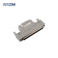 China SCSI 100-Pin Male Connector with Metal Cover - 1 AMP Current Rating, -55°C to +105°C Operating Temperature for sale
