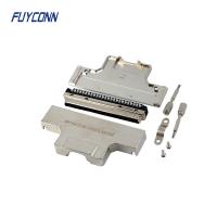 China SCSI 100-Pin Male Connector with Metal Cover - 1 AMP Current Rating, -55°C to +105°C Operating Temperature for sale