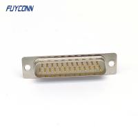 China Male Solder Cup Machine Pin D-SUB Connector 9 15 25 37 Pos Machined Contacts for sale